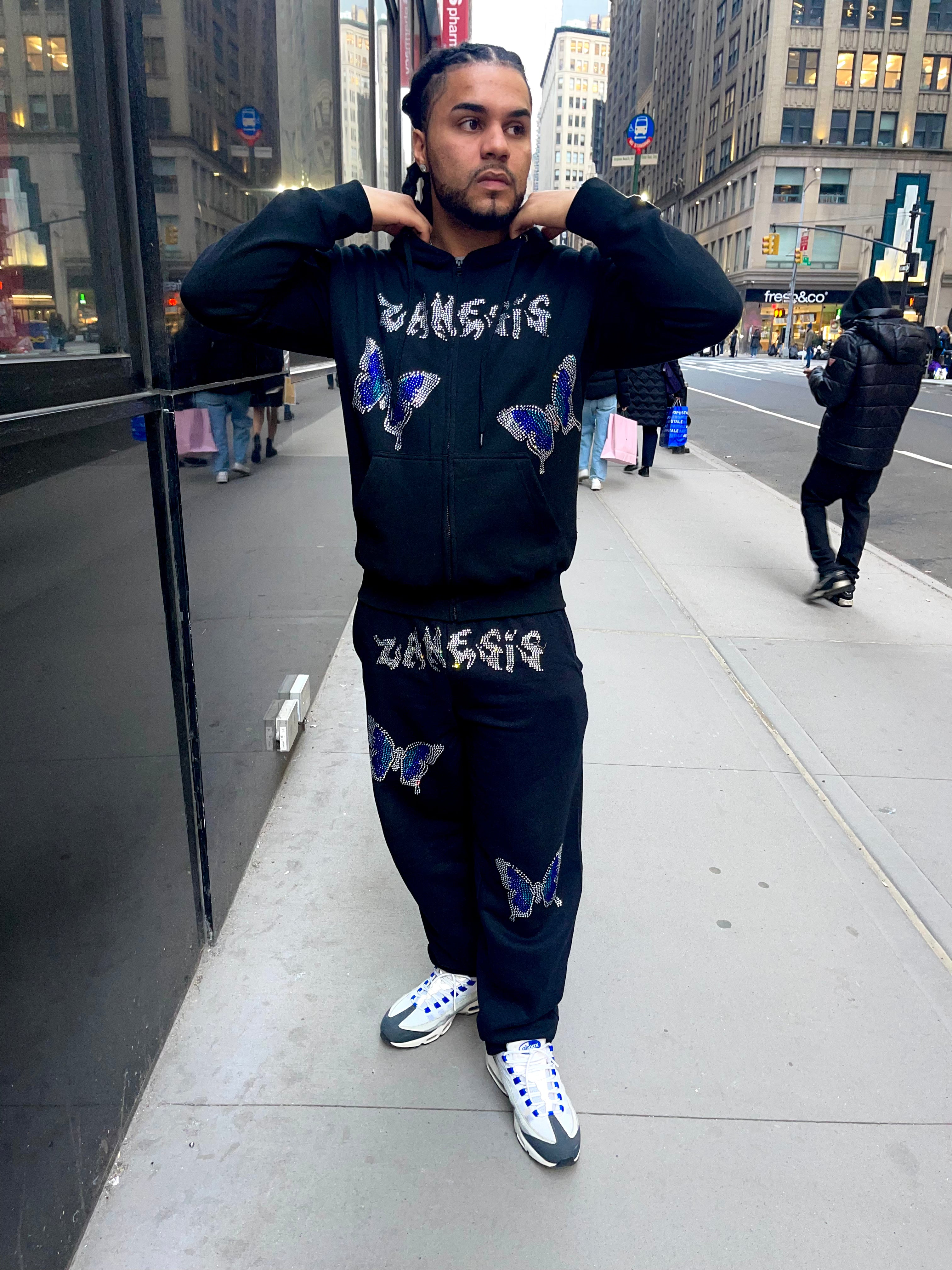 Rhinestone sweat suits – ZANESIS clothing